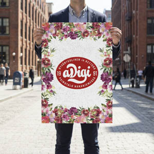 Easily Upload Designs for Your A-Frame Poster 700x1000mm