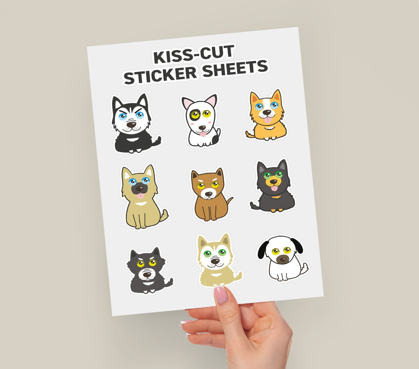 Custom Sticker Sheets | Personalised Sticker Sheets Printing | Free UK ...