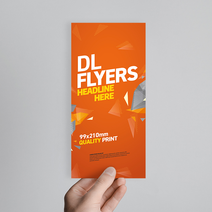 Custom DL Flyers & Leaflets Printing | Free UK Delivery