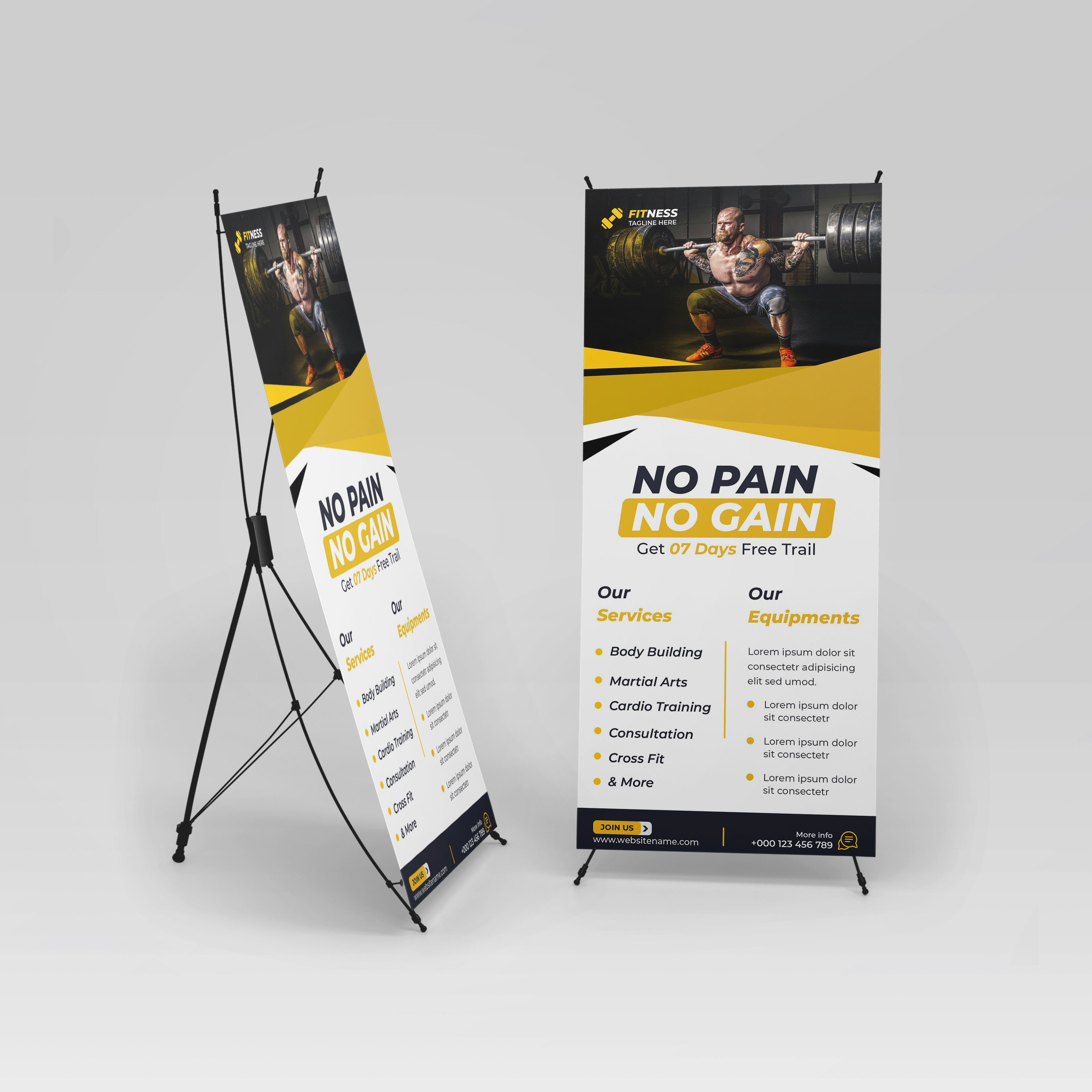 X banner - Clickprint