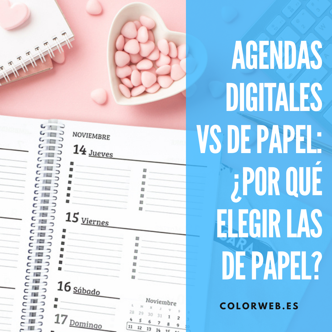 Agendas digitales vs de papel: ¿Por qué elegir las de papel?