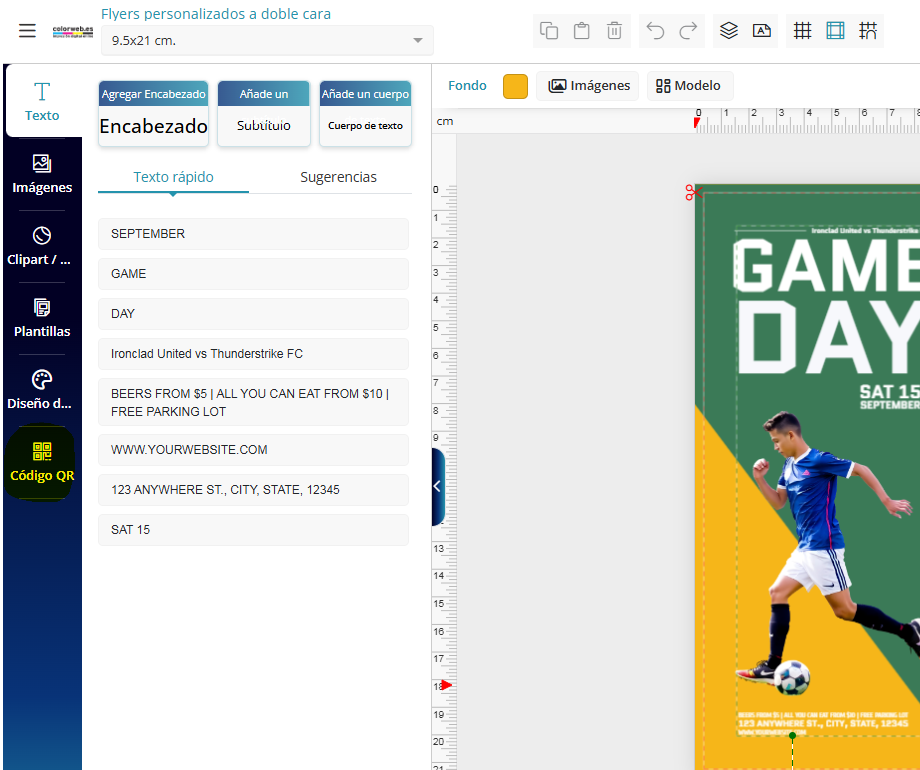 Convierte tu flyer en una herramienta de marketing efectiva con un ...