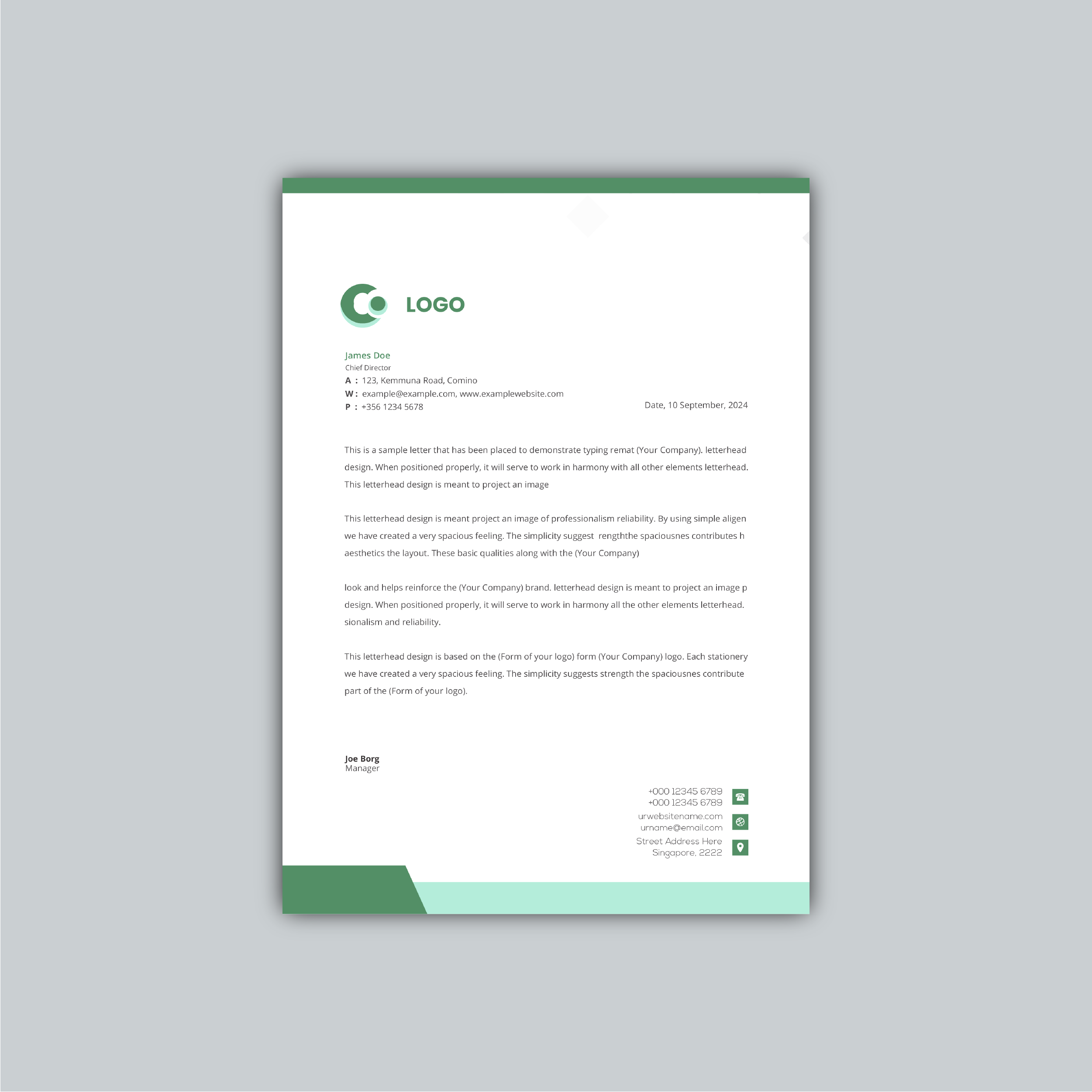 Letterheads