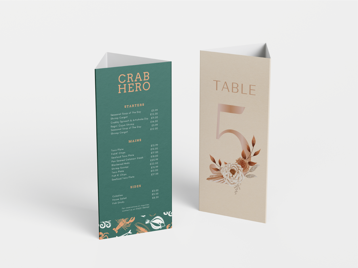 Table Talkers| Self-Standing Print | Kent Print