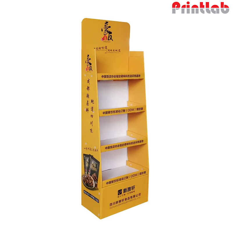 Custom Corrugated Paper Retail Cardboard Displays | Printlab Malaysia