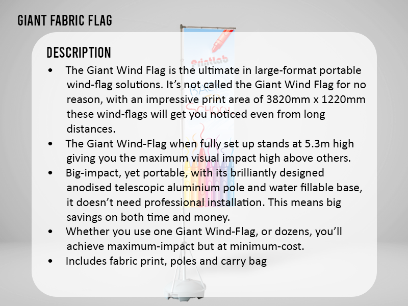 Print Wind Flag Banner, Beach Flag, Feather Flag Event Display