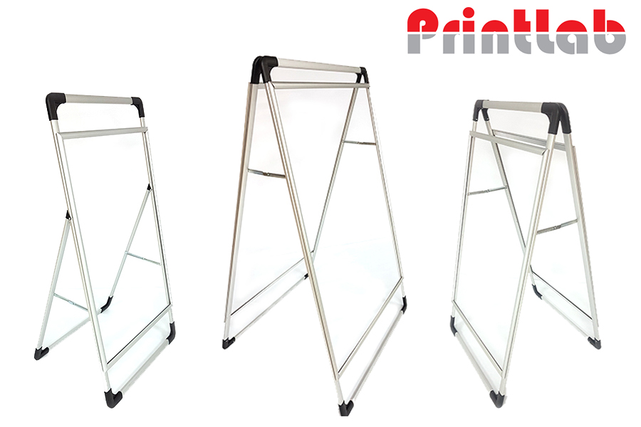 Custom Frame Handheld Poster Stand Malaysia | Offset Printing | Printlab