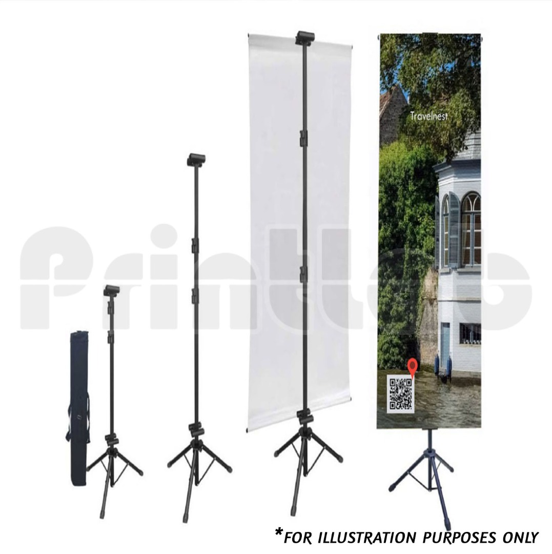 Digital Bunting Printing with Tripod Stand in Malaysia | Printlab