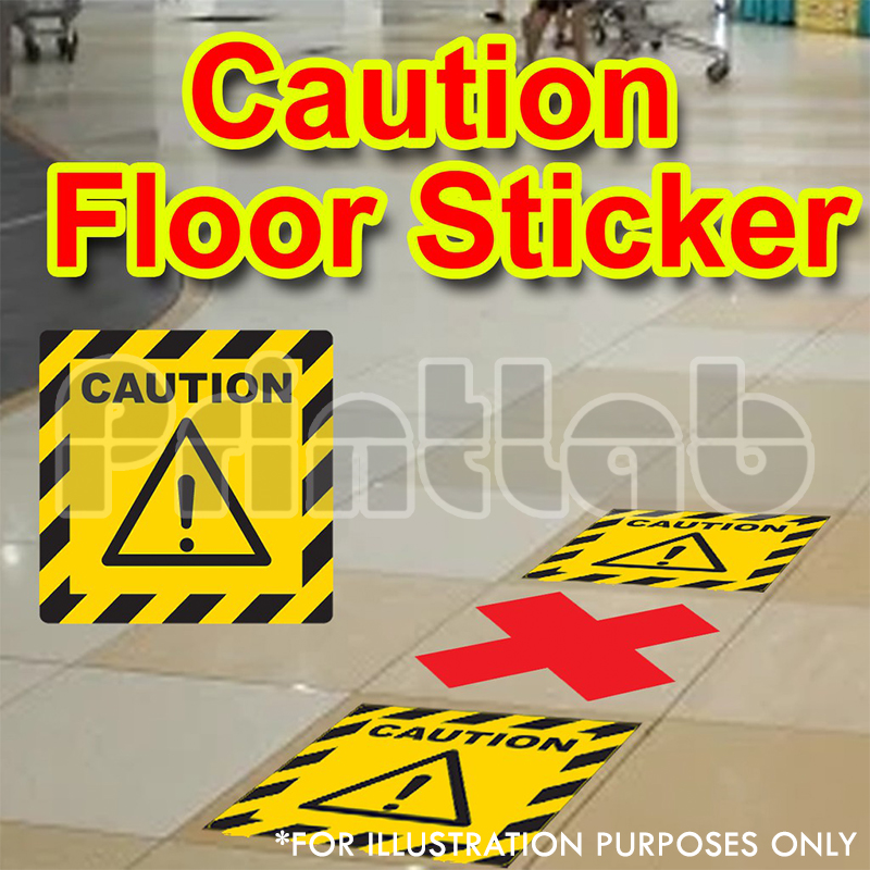 Custom Floor Sticker Printing Malaysia | Durable & Anti-Slip Decals