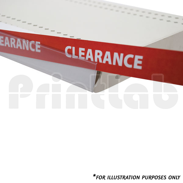 Custom Gondola Strip Printing Malaysia | Express Shelf Signage for ...