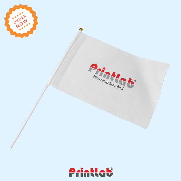 Custom Hand Flag Offset Printing in Malaysia – Vibrant & Affordable