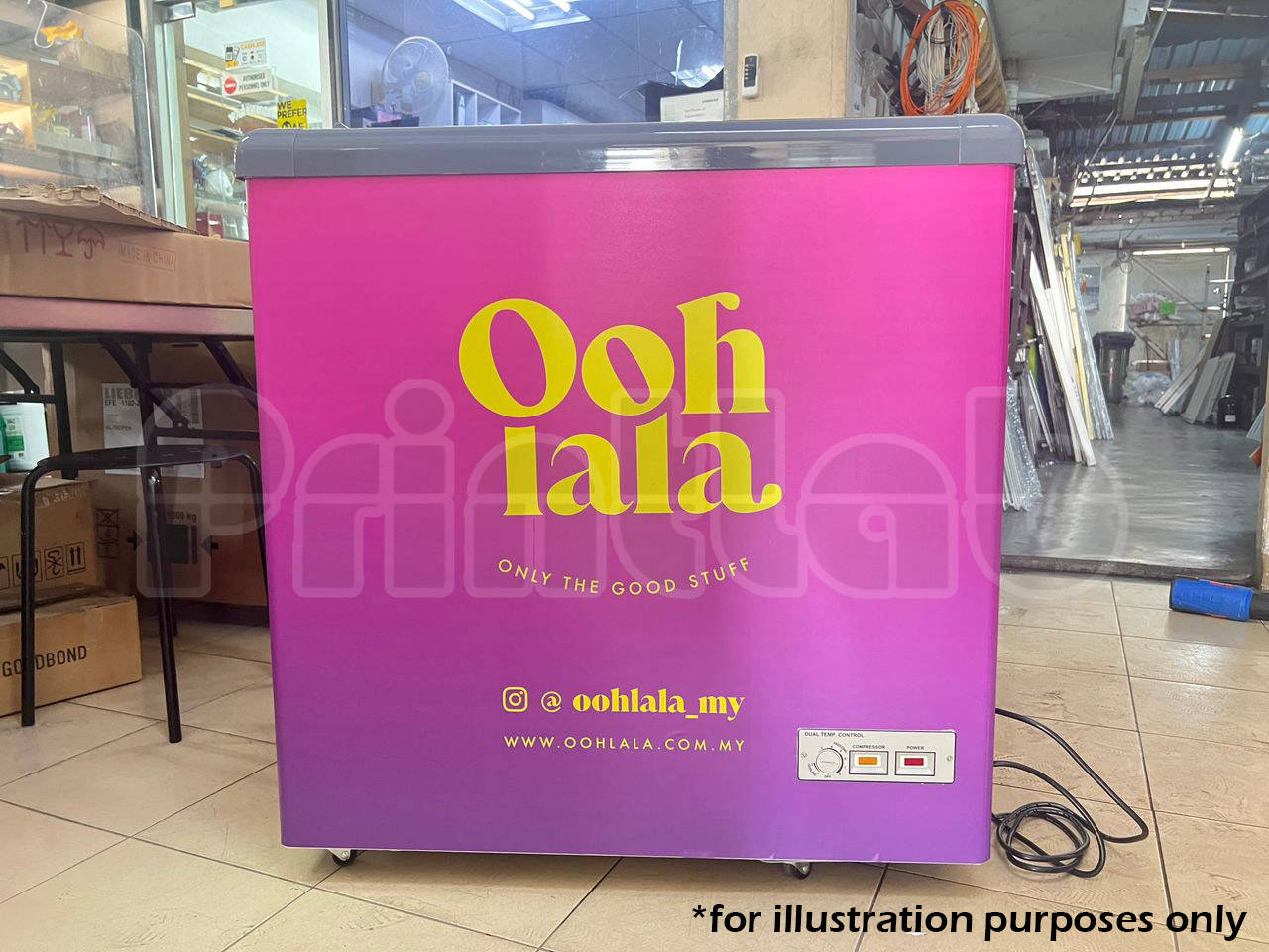 Custom Refrigerator & Freezer Sticker Wrapping Malaysia | Digital Vinyl ...