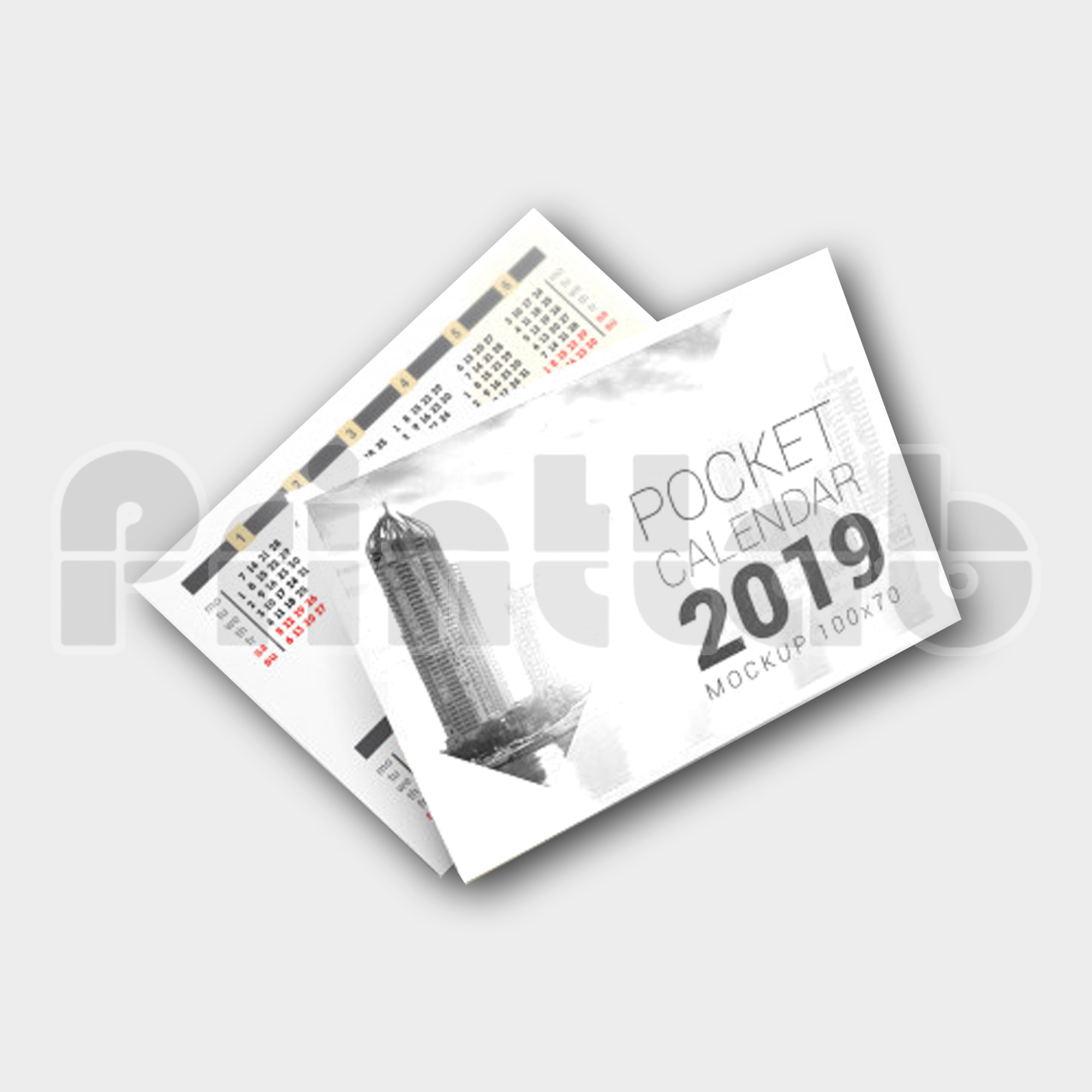 Custom Pocket Calendar Printing Malaysia | Wallet-Size Promotional ...