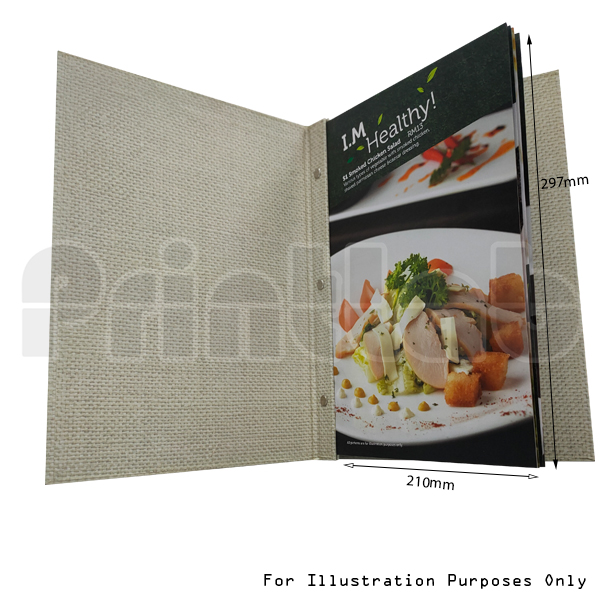 Premium Hard Cover Food Menu Printing in Malaysia | Custom & Durable
