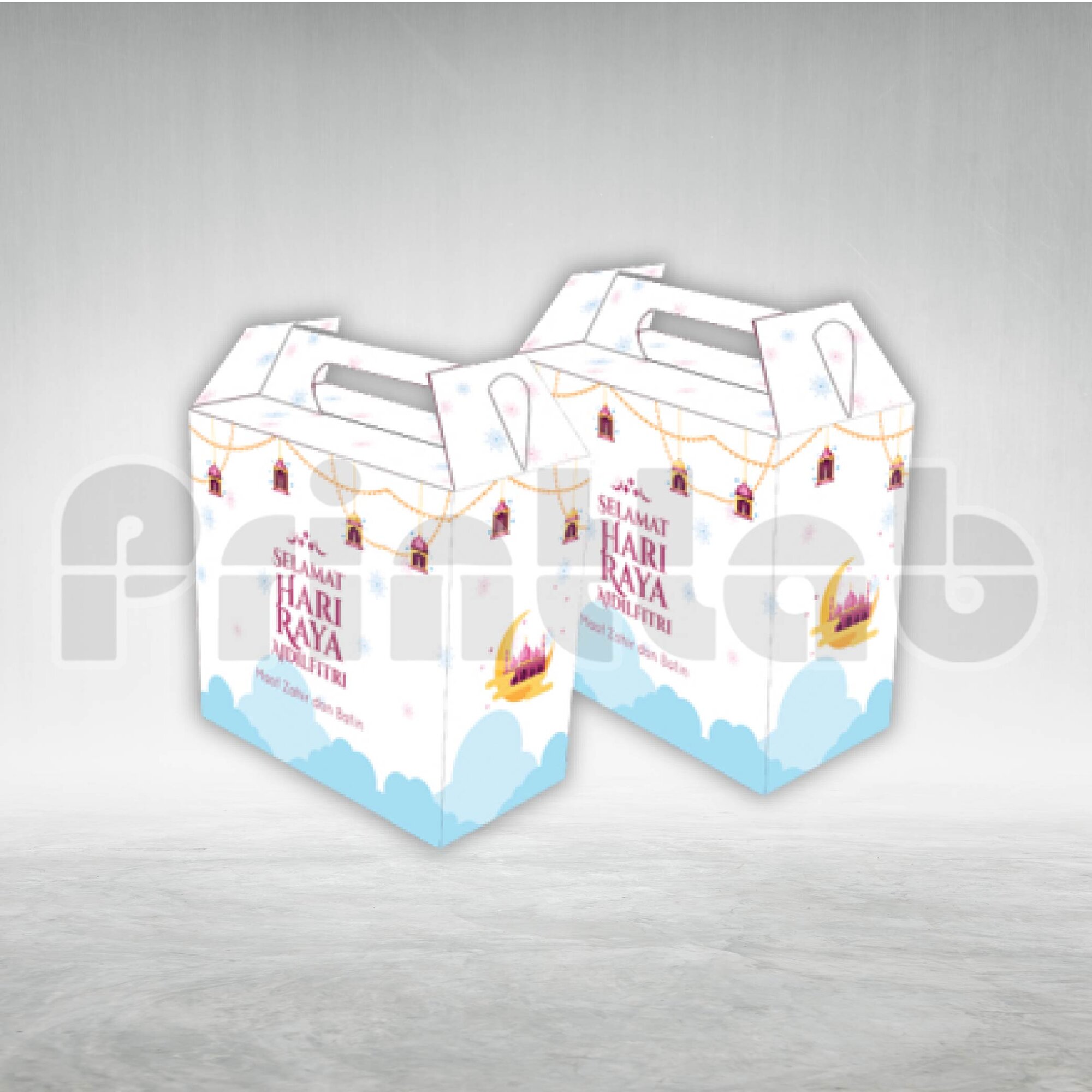 Design Print Packaging Box, Gift Box, Kotak Pembungkusan Hadiah