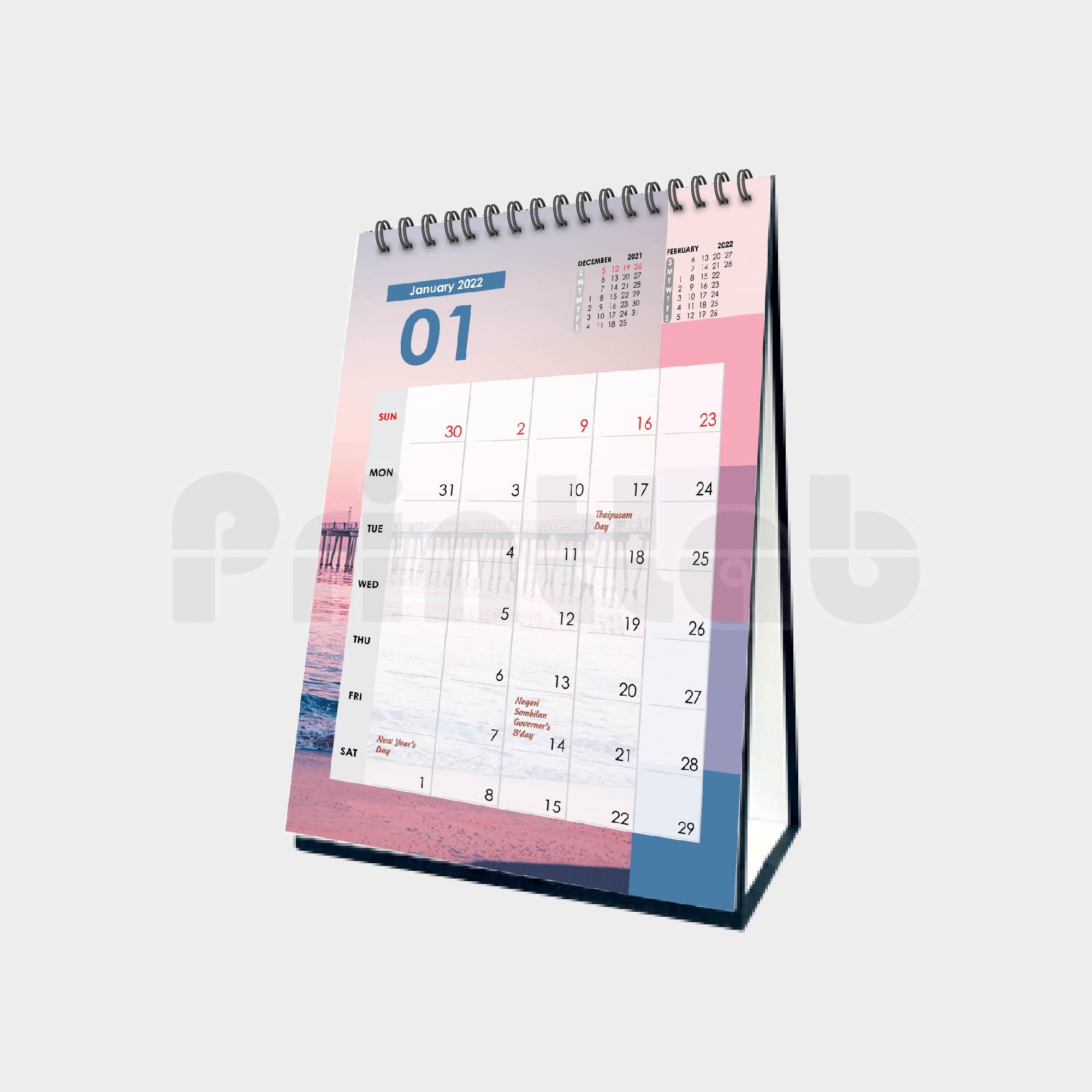 Print Desk Calendar 2022 | Cetak Kalendar Meja Murah