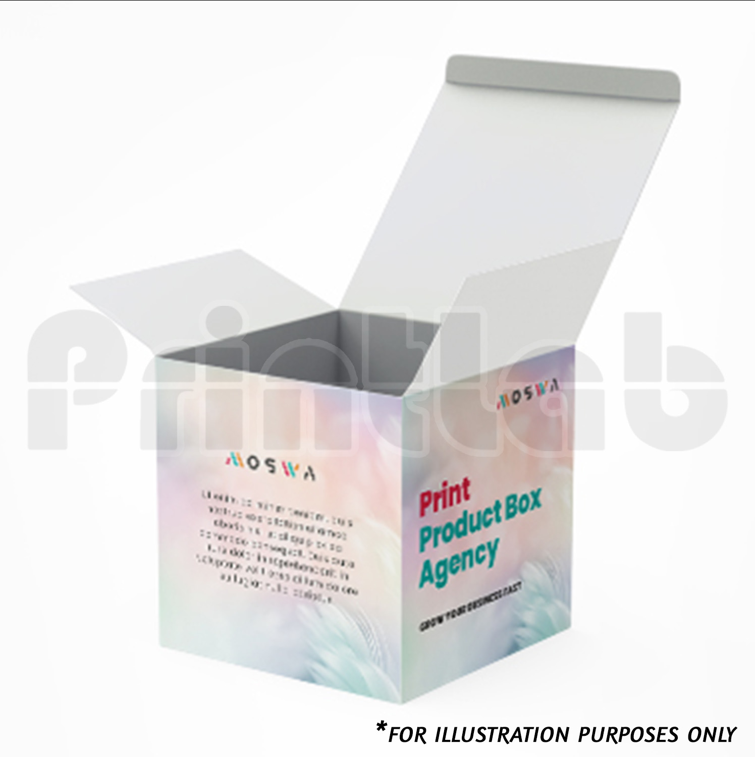 Print Small Packaging Box Custom Size Express in Malaysia