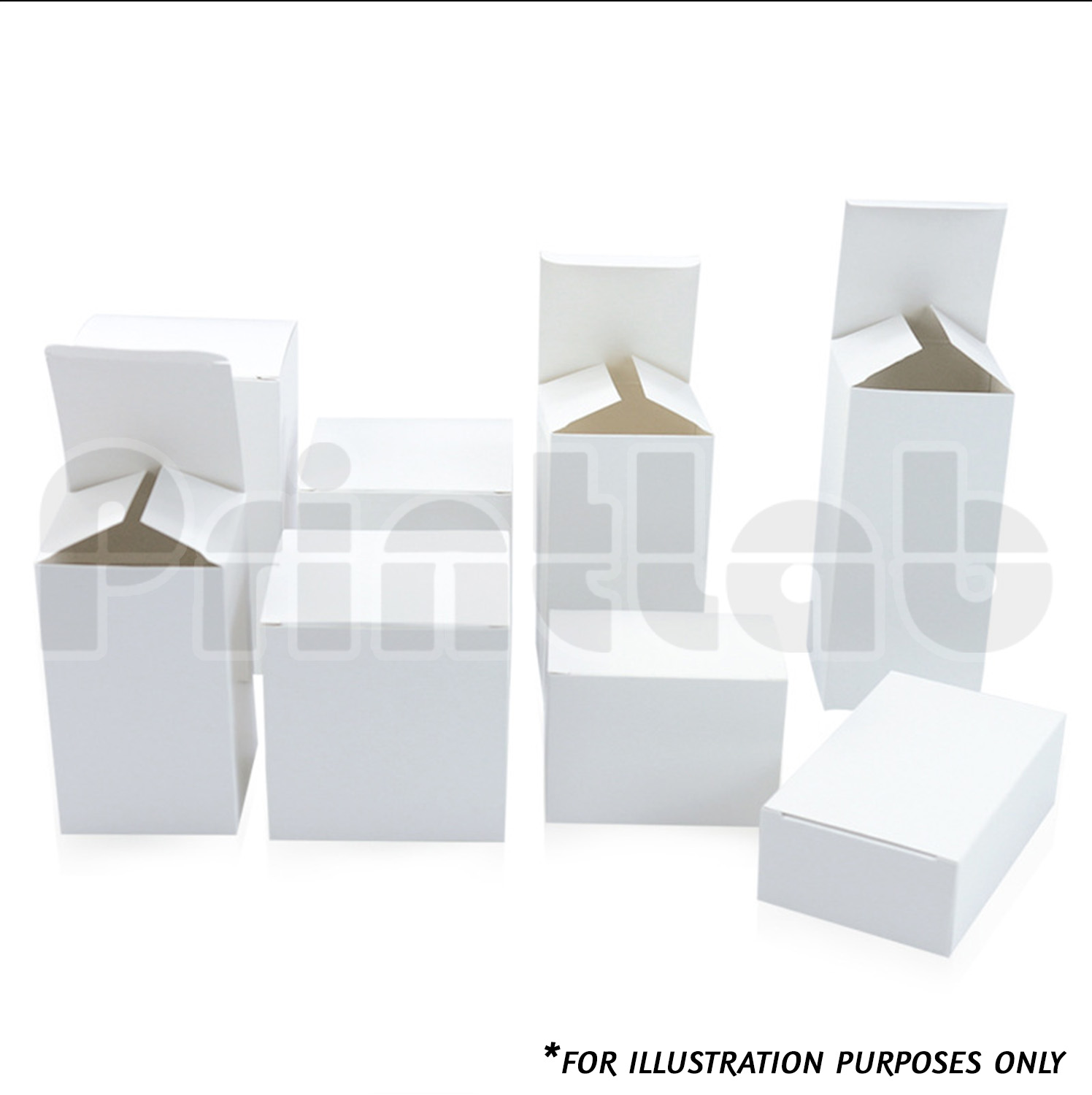 Print Small Packaging Box Custom Size Express in Malaysia