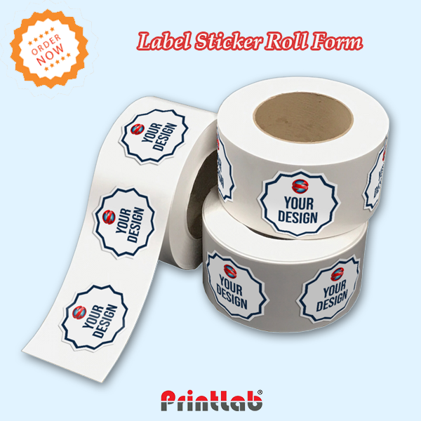 Label Sticker Roll Form Printing In Malaysia