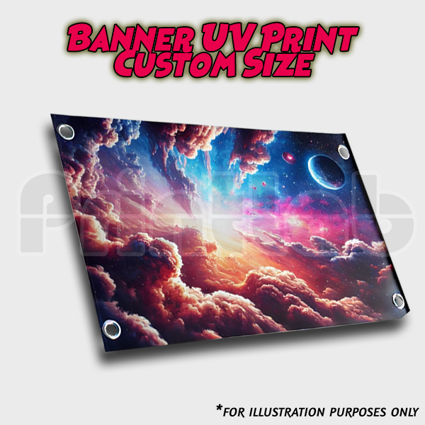 Print Express Banner UV Print Custom Size Digital
