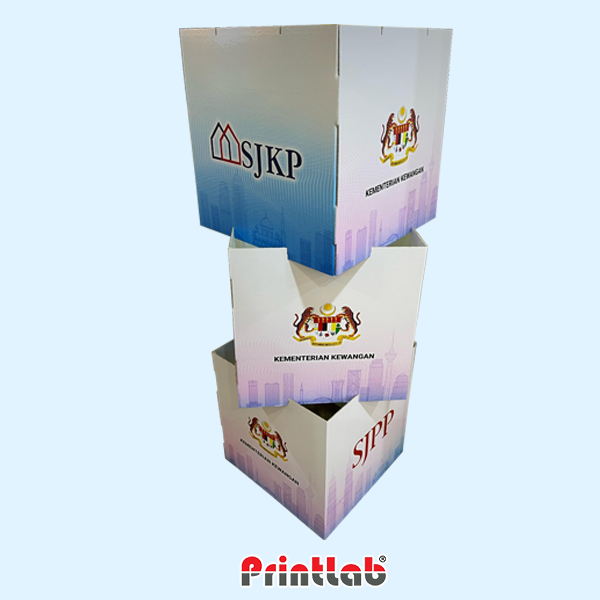 Print Totem Display Cubes Digital in Malaysia